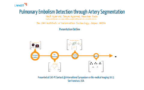 Computer Aided Detection of Pulmonary Embolism through Artery Segmentation by vinit agarwal on Prezi