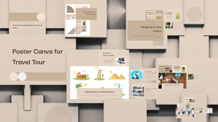 Poster Canva for Travel Tour by Sandra Pompac on Prezi