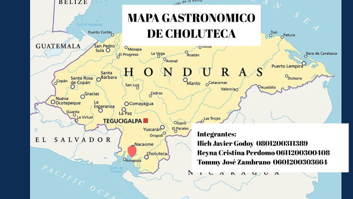 MAPA GASTRONOMICO CHOLUTECA by Javier Godoy on Prezi