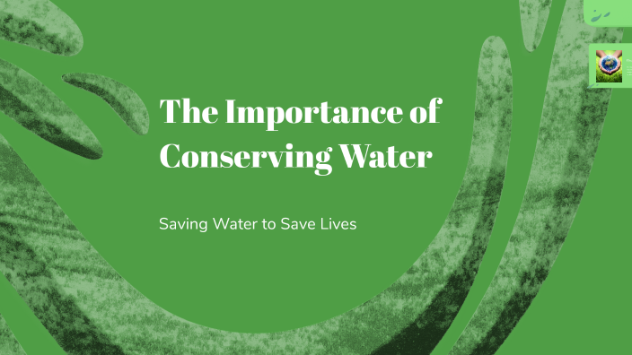 The Importance of Conserving Water by Meena Maini on Prezi