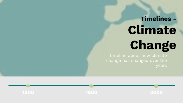 Climate Change Timeline by Lara Almufti on Prezi