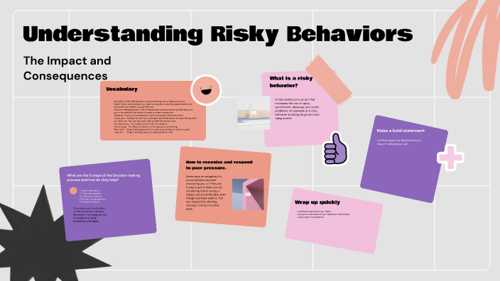 Understanding Risky Behaviors by Jackson Hinkle on Prezi