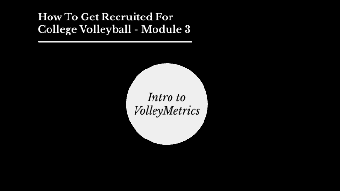 Module 3 - Intro to VolleyMetrics by Taylor Hartley on Prezi