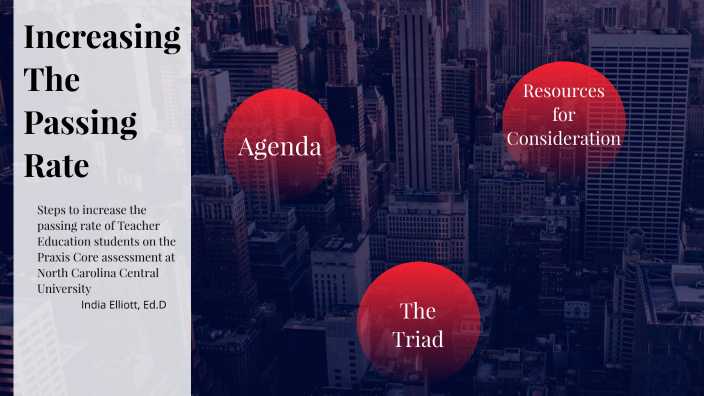 Increasing The Passing Rate by on Prezi
