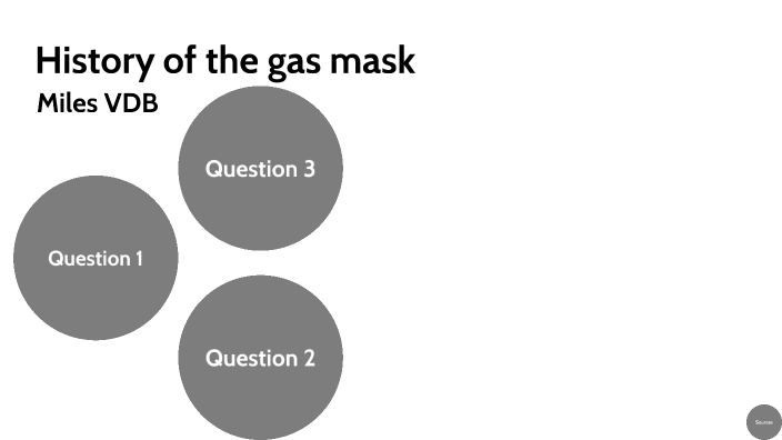 History of gas masks by Miles Va on Prezi