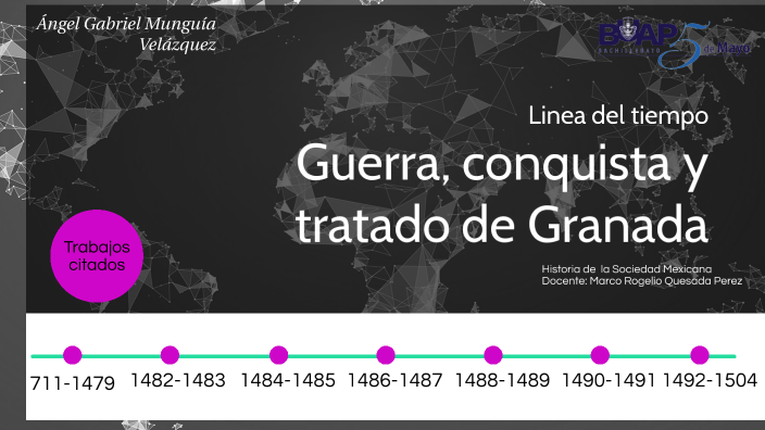 Línea del tiempo Re/conquista de Granada y Decreto de Alhambra by Ángel ...