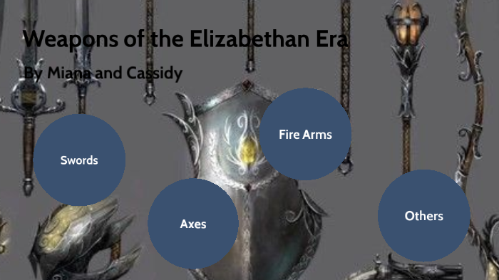 Weapons of the Elizabethan Era by CASSIDY BAEDKE on Prezi