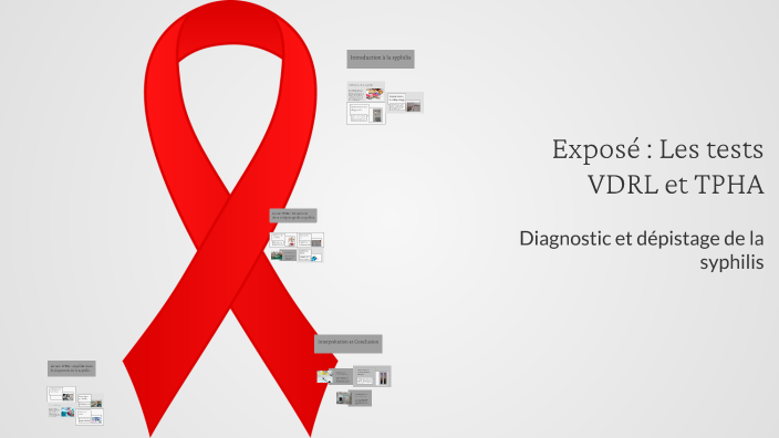 Exposé : Les tests VDRL et TPHA by ALI EL ALAOUI on Prezi