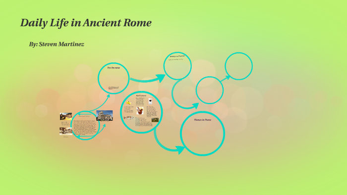 Daily Life in Ancient Rome by Steven Martinez on Prezi