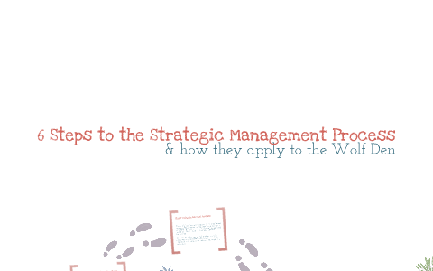 6 Steps To The Strategic Management Process by Coley Hankis-Betser on Prezi