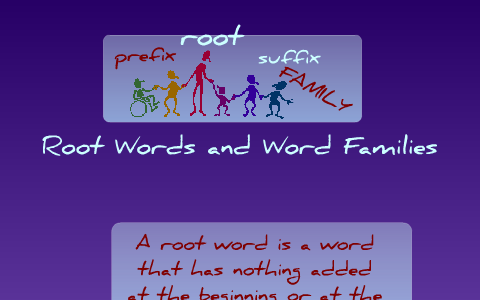 Root Words & Word Families by Katherine Searle on Prezi