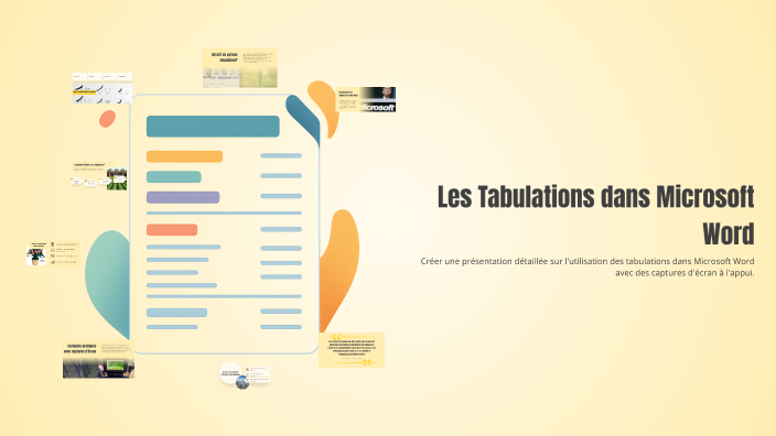Les Tabulations dans Microsoft Word by Anne Anne on Prezi