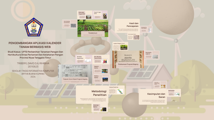 PENGEMBANGAN APLIKASI KALENDER TANAM BERBASIS WEB by TRIBERYL RIHIBIHA ...