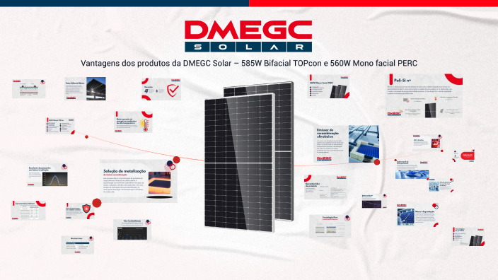 Vantagens dos produtos da DMEGC Solar – 585W Bifacial TOPcon by Johnny ...