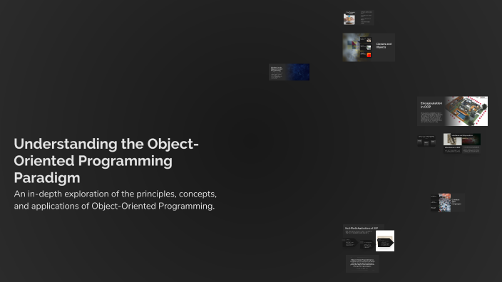 Understanding the Object-Oriented Programming Paradigm by Juan Luis ...
