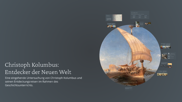 Christoph Kolumbus: Entdecker der Neuen Welt by Arda Girgin on Prezi