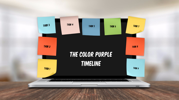 the color purple timeline by shauntiere page on Prezi
