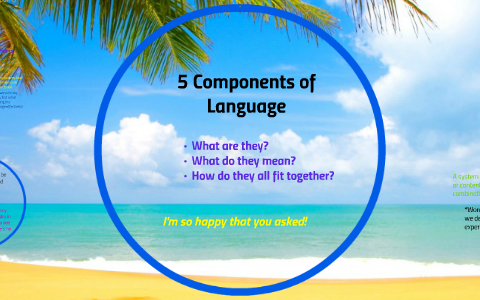 5 Components of Language by Brittany Post on Prezi