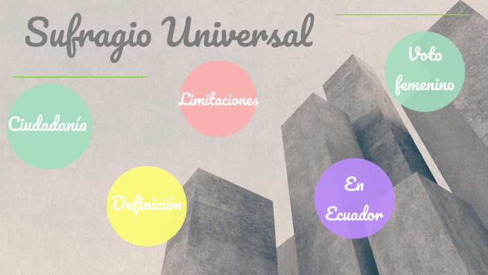 Sufragio Universal by Camila Guevara on Prezi