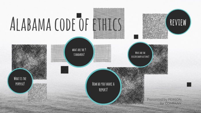 Alabama Code of Ethics by Shelley King on Prezi