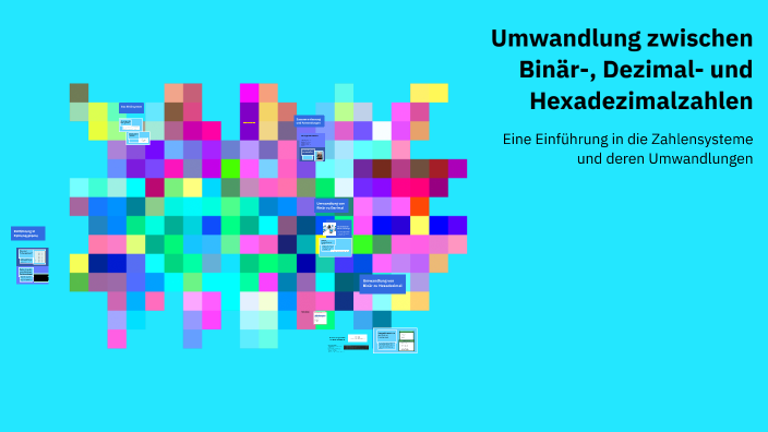 Umwandlung zwischen Binär-, Dezimal- und Hexadezimalzahlen by Pouria ...