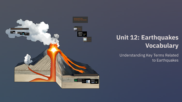 Unit 12: Earthquakes Vocabulary by Kelly Rockholm on Prezi