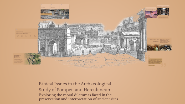 Ethical Issues in the Archaeological Study of Pompeii and Herculaneum ...