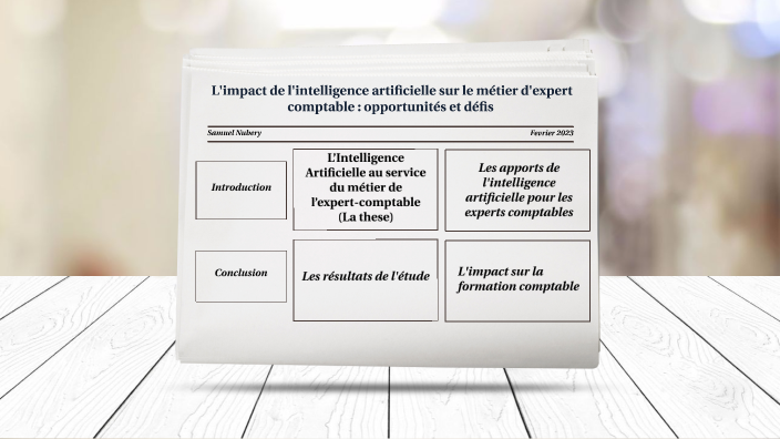 L'impact de l'intelligence artificielle sur le métier d'expert ...