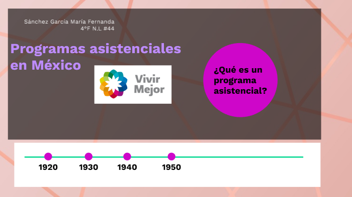 Programas asistenciales en México by Fernanda García on Prezi