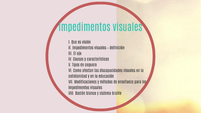 Impedimentos visuales by Dani Correa on Prezi