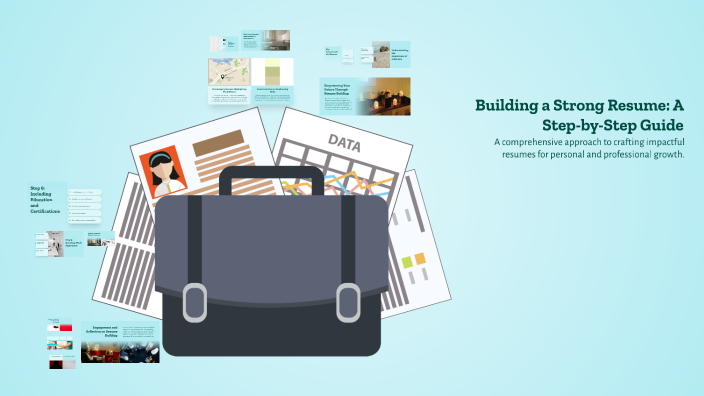 Building a Strong Resume: A Step-by-Step Guide by holly Yazdani on Prezi