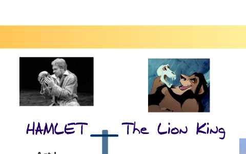 Hamlet and the Lion King compared for year 9 essay writing unit by ...