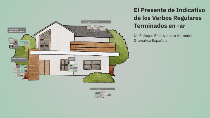 El Presente de Indicativo de los Verbos Regulares Terminados en -ar by ...