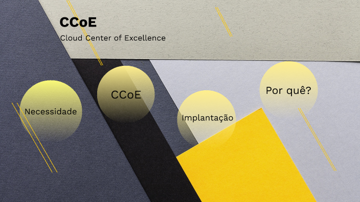Cloud Center of Excellence (CCoE) by Yago Ribeiro das Neves on Prezi