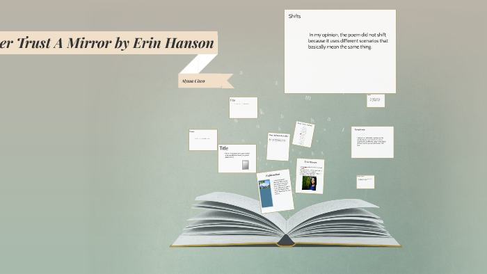 Never Trust A Mirror by Erin Hanson by Alyssa Faith on Prezi