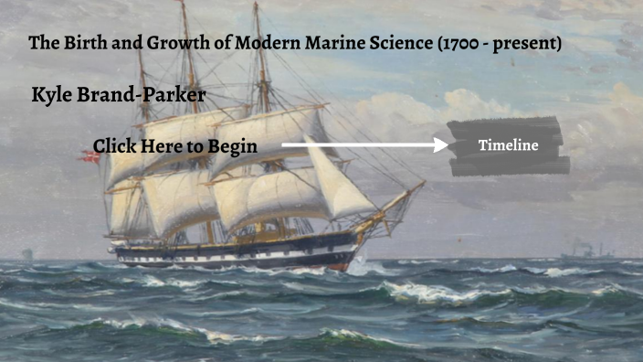 The Birth and Growth of Modern Marine Science (1700 - present) by Kyle ...