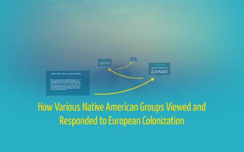 How Various Native American Groups Viewed and Responded to European ...