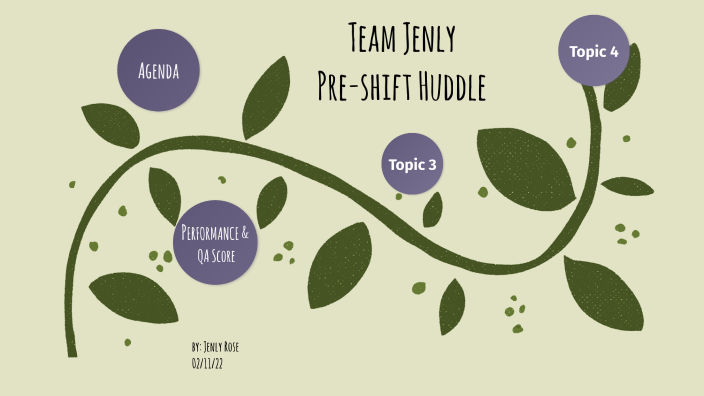 Team Jenly Pre-shift Huddle by Jenly Rose Pepito on Prezi