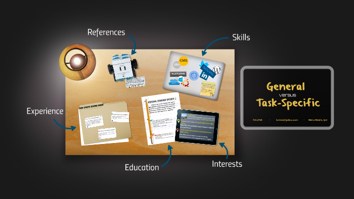 General versus task specific by richelle ann hinolan on Prezi