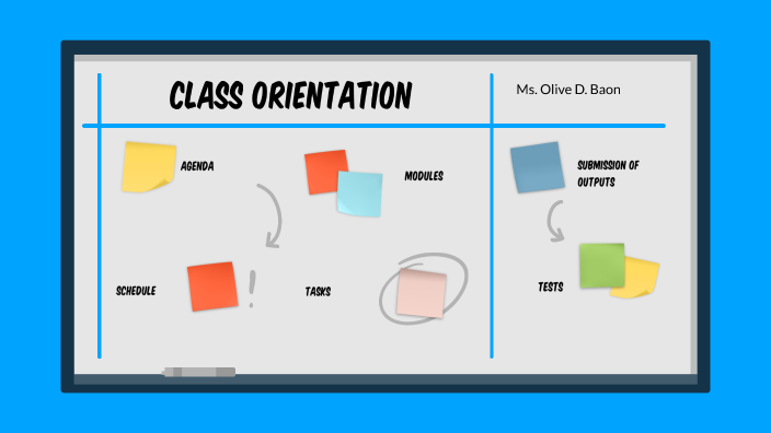 Class Orientation by Olive Baon on Prezi