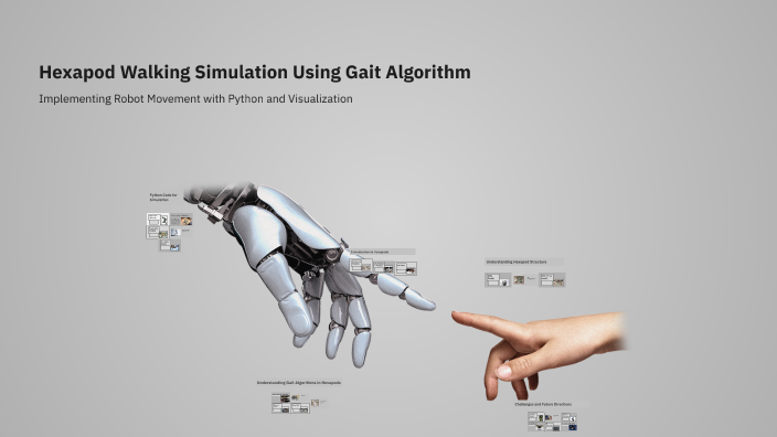 Hexapod Walking Simulation Using Gait Algorithm by dhanish safaya on Prezi