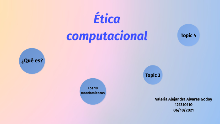 Ética computacional by Valeria Alvares on Prezi