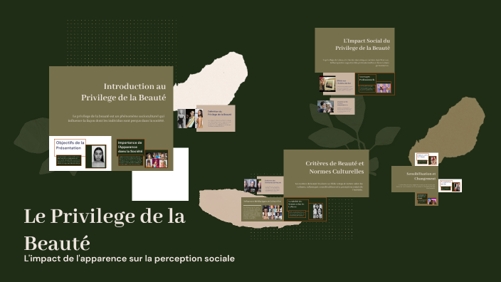 Le Privilege de la Beauté by fama ndoye on Prezi
