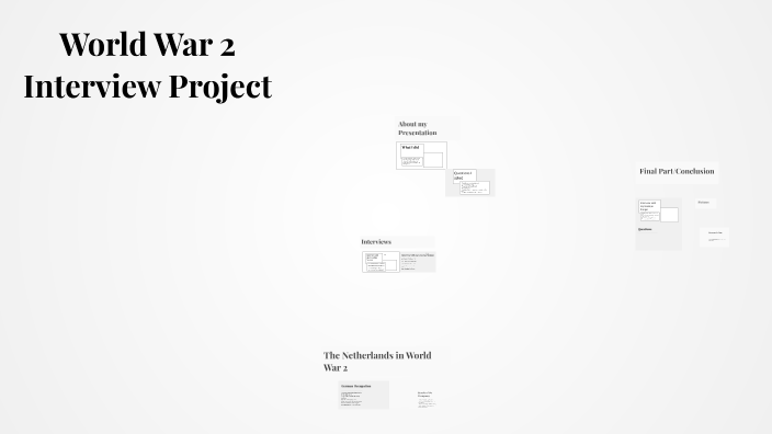 World War 2 Interview Project by Liam Nieman on Prezi