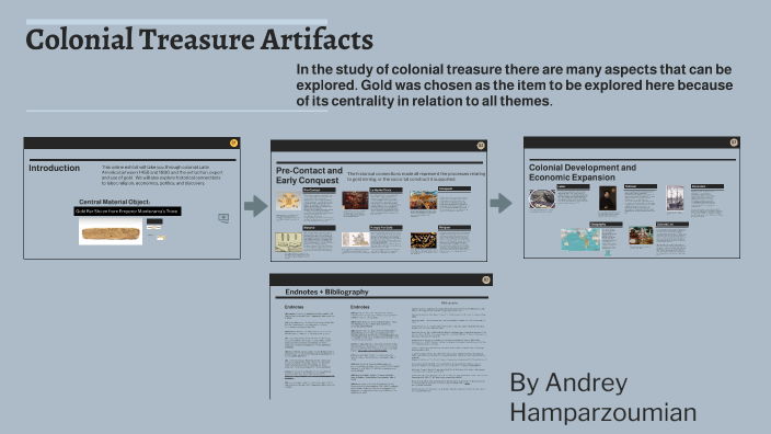 Colonial Treasure Artifact by Andrey Hamparzoumian on Prezi