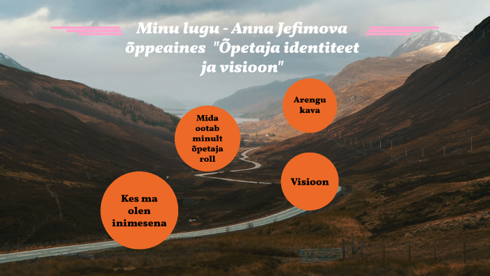 minu kui õpetaja roll ja visioon ning professionaalse arengu kava by ...