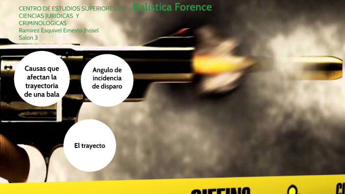 Balistica Forense by ernesto esquivel on Prezi