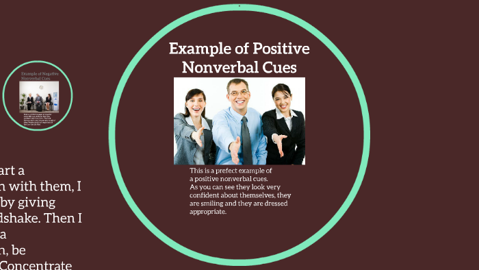 Example of Positive Nonverbal Cues by gretel abreu on Prezi