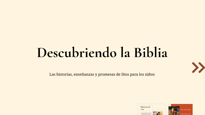 Descubriendo la Biblia by Grace Zamora on Prezi