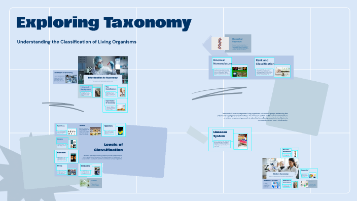 Exploring Taxonomy by Eric Crosbie on Prezi